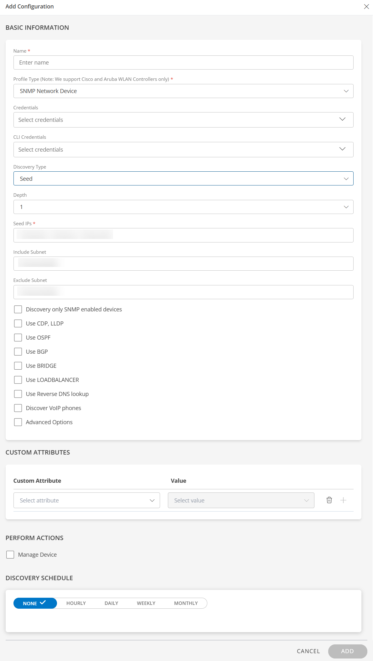 SNMP | OpsRamp Documentation